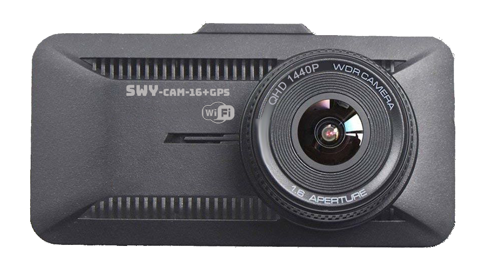 Dashcam SWY-cam16+GPS Wifi - 123carcam.nl
